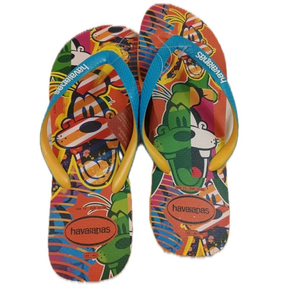 Havaianas | Shoes | Havaianas Disney Pop Art Sandalsgoofy Flip Flops ...